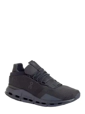 On On Cloudnova Lace-Up Sneakers Black/eclipse-3