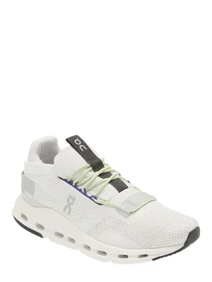 On On Cloudnova Lace-Up Sneakers White/ Mineral