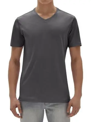 Robert Barakett Georgia Regular Fit V-neck T-shirt - Cannon