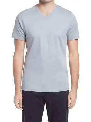 Robert Barakett Georgia Regular Fit V-neck T-shirt - Monument G