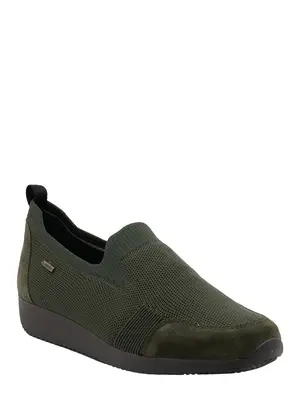 ARA Ara Lilith Knit Slip-On Sneakers Forest