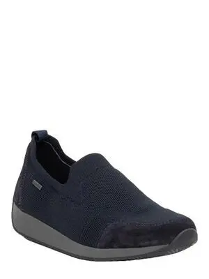 ARA Ara Lilith Knit Slip-On Sneakers Navy