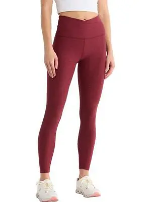 Beyond Yoga BEYOND YOGA Space Dye Leggings Bordeaux Heather