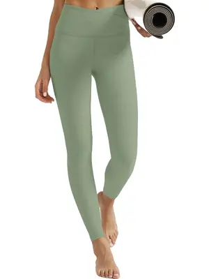 Beyond Yoga BEYOND YOGA Space Dye Leggings Minty Slate Heather