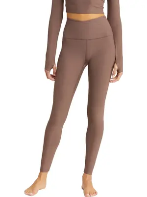 Beyond Yoga BEYOND YOGA Space Dye Leggings Truffle Heather