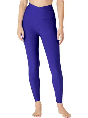 Beyond Yoga BEYOND YOGA Space Dye Leggings Vibrant Royal