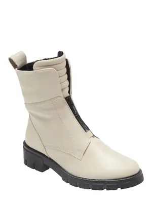 ARA Ara Deon Leather Bootie Cloud