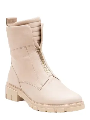 ARA Ara Deon Leather Bootie Nude