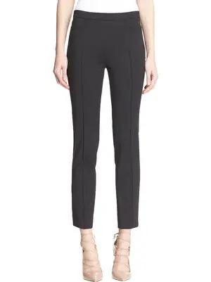 Akris Franca Techno Cotton Blend Trousers - Black