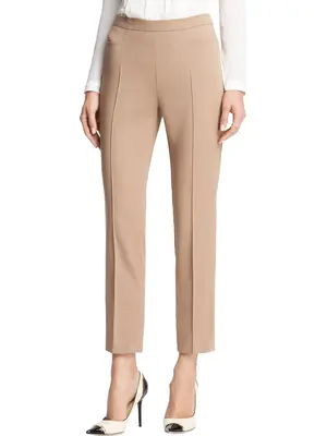 Akris Akris Punto Franca Techno Cotton Blend Trousers Sand