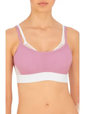 Natori Natori Gravity Contour Underwire Sports Bra Freesia/ White