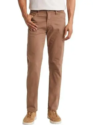 Ag Tellis Sueded Stretch Sateen Slim Leg Pants Maple Shadow