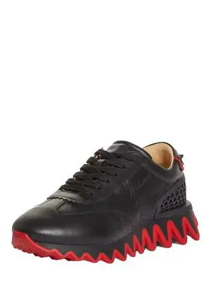 CHRISTIAN LOUBOUTIN Loubishark Low Top Sneaker - Black