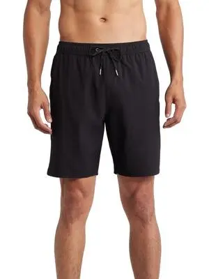 FAIR HARBOR Anchor Swim Trunks Blackdnu