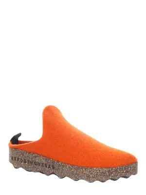 Fly London Asportuguesas By Fly London Come Sneaker Mule Burnt Orange Tweed/ Felt