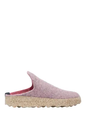 Fly London Asportuguesas By Fly London Come Sneaker Mule Dusty Rose Tweed/ Felt