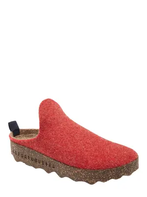 Fly London Asportuguesas By Fly London Come Sneaker Mule Red Fabric