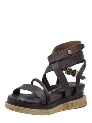 A.S.98 Labo Platform Sandal - Brown