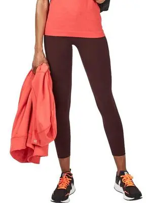 Sweaty Betty Power 7/8 Workout Pocket Leggings Black Cherry