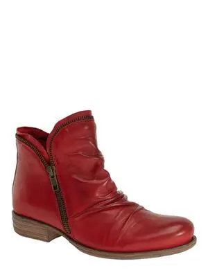 Miz Mooz Luna Ankle Boots - Red