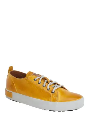 Blackstone Blackstone JL20 Leather Sneakers Butterscotch