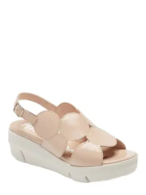 WONDERS Wonders Platform Sandal Palo Patent Leather