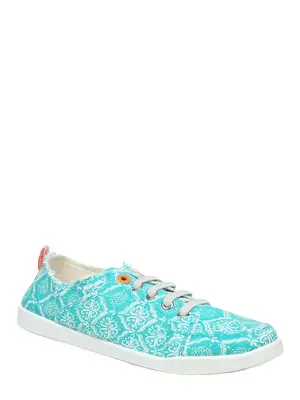 Vionic Vionic Beach Collection Pismo Lace-Up Sneaker Aquifer