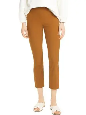 Vince Stitch Front Seam Leggings - Dark Bronze