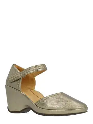 L'AMOUR DES PIEDS L'Amour Des Pieds Orva Wedge Sandal Hematite