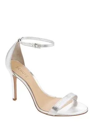 Schutz Schutz Cadey Lee Strappy Sandals Prata