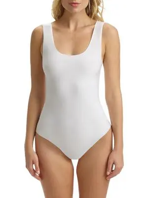 Commando Butter Tank Bodysuit - White