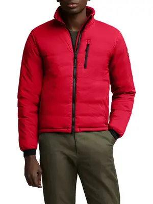 Canada Goose Canada Goose Lodge Packable 750 Fill Power Down Jacket Red