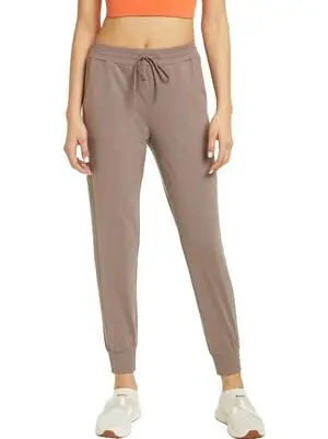 Zella Live In Pocket Joggers - Tan Dusk