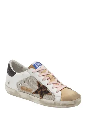 GOLDEN GOOSE Golden Goose Sneaker Silver/white/brown