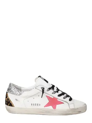 GOLDEN GOOSE Golden Goose Sneaker White/ Fuchsia/ Silver