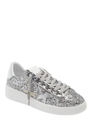 GOLDEN GOOSE Golden Goose Ball Star Low-Top Sneakers Silver