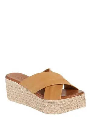 Cordani Bella Espadrille Wedge Sandal - Nut Leather
