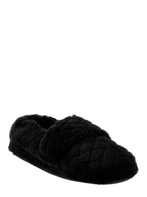 Acorn Spa Wrap Slipper - Black