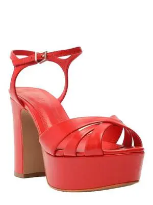 Schutz Schutz Keefa Platform Sandal Flame Scarlet