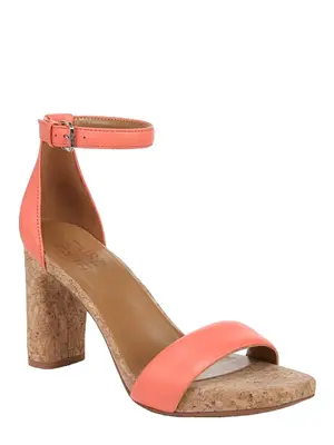 Naturalizer Naturalizer Joy Ankle Strap Sandal Apricot Blush Leather