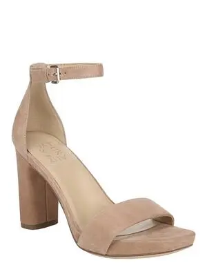 Naturalizer Joy Ankle Strap Sandal - Gingersnap Suede