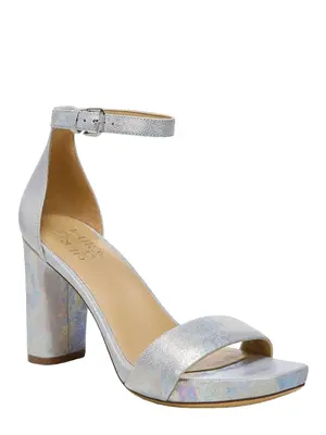 Naturalizer Naturalizer Joy Ankle Strap Sandal Light Grey