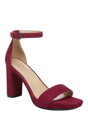 Naturalizer Naturalizer Joy Ankle Strap Sandal Plum Rouge