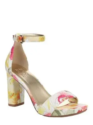 Naturalizer Naturalizer Joy Ankle Strap Sandal Sunlight Yellow Multi