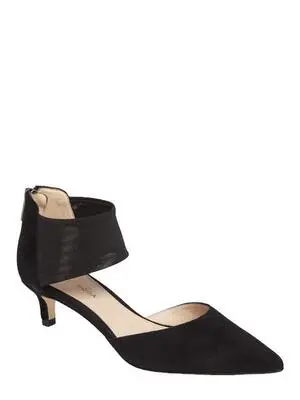 Pelle Moda Dezi Pump Black Suede