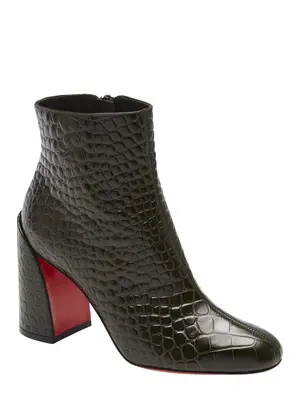 CHRISTIAN LOUBOUTIN Christian Louboutin Turela Booties Forest Night