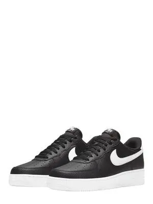 Nike Air Force 1 '07 Basketball Sneakers - Black/ White