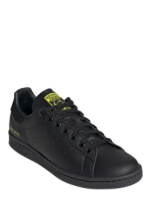 Adidas Stan Smith Sneaker Black/yellow
