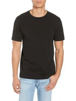 FRAME Heavyweight Classic Fit Cotton T-shirt - Noir
