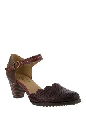 SPRING STEP SHOES Parchelle Pump - Bordeaux